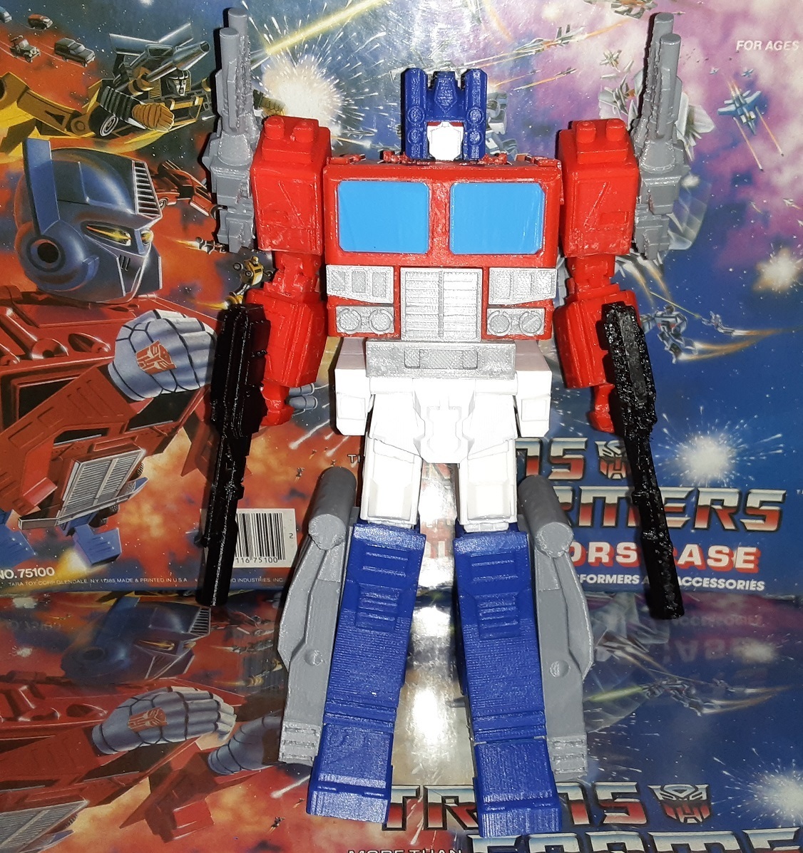 🤖 PowerMaster Optimus Prime based on Ultra Magnus Upgrade kit Designed ...