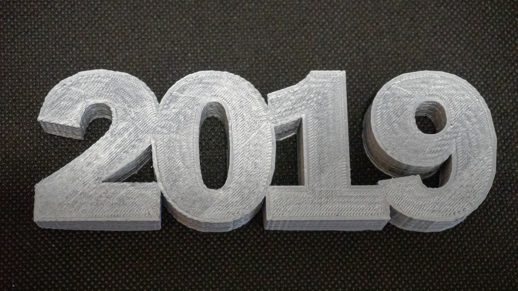 Free 3D file 2019 🎨 ・3D printing template to download・Cults