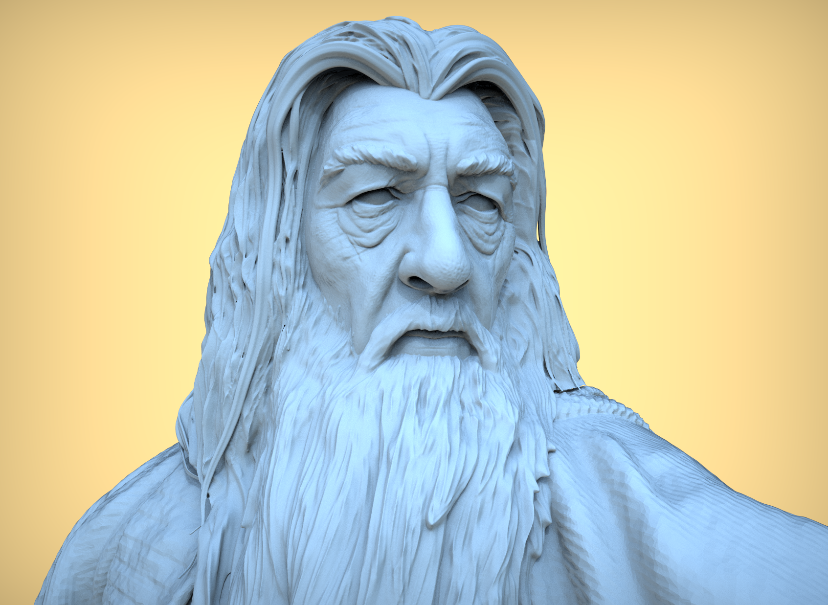STL file Gandalf from "Lord of the rings" 🧙‍♂️ ・3D printer model to ...