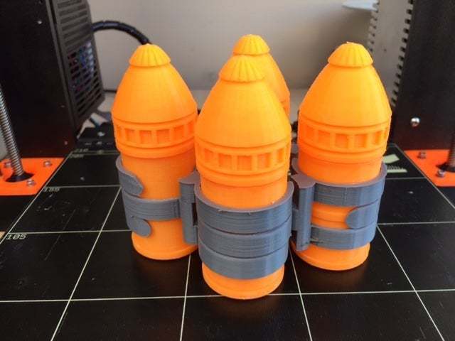 ⚔ Bolter ammo Warhammer 40K Space Marine・Free STL File for ・Cults