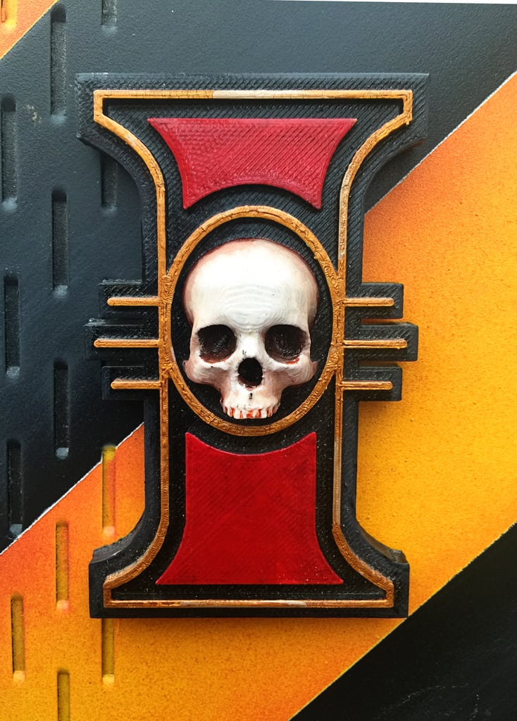 3D printing Inquisitor's Badge of Office Warhammer 40k・Cults