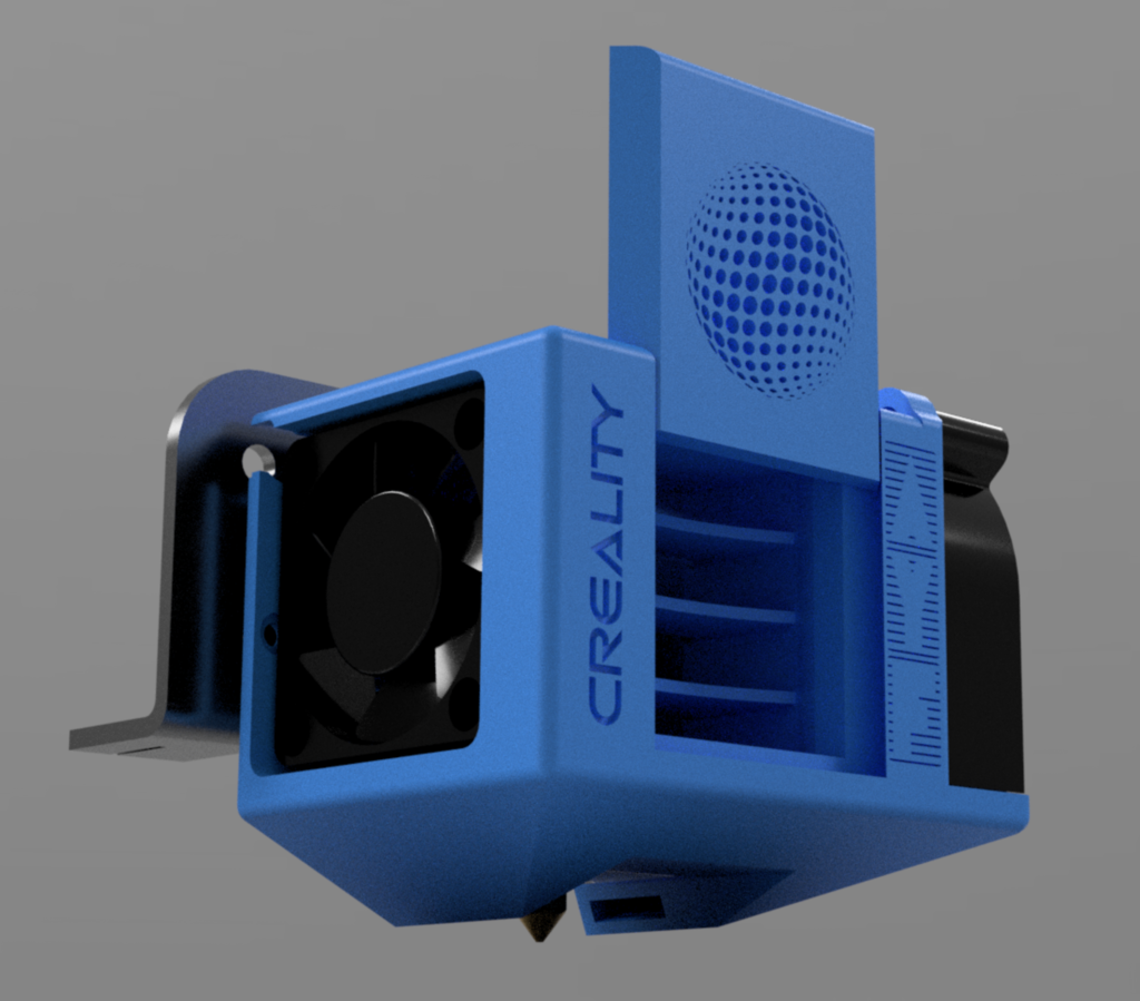 Бесплатный STL файл AYF CR-10 Обтекатель вентилятора 5015/4010 🧞‍♂️・3D ...