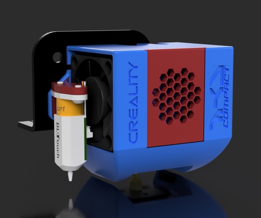 Free STL file AYF compact Fan Shroud 🧞‍♂️ (STEP)・3D printing idea to ...