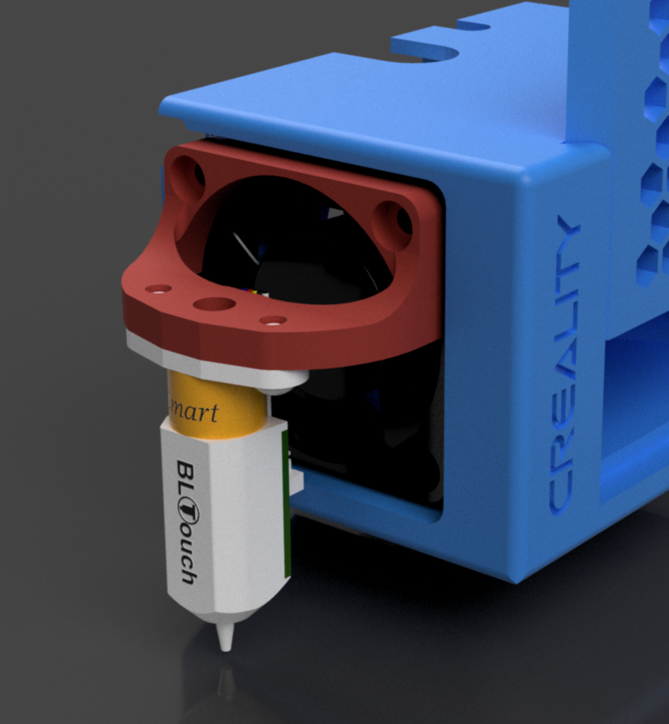 Бесплатный STL файл AYF CR-10 Обтекатель вентилятора 5015/4010 🧞‍♂️・3D ...