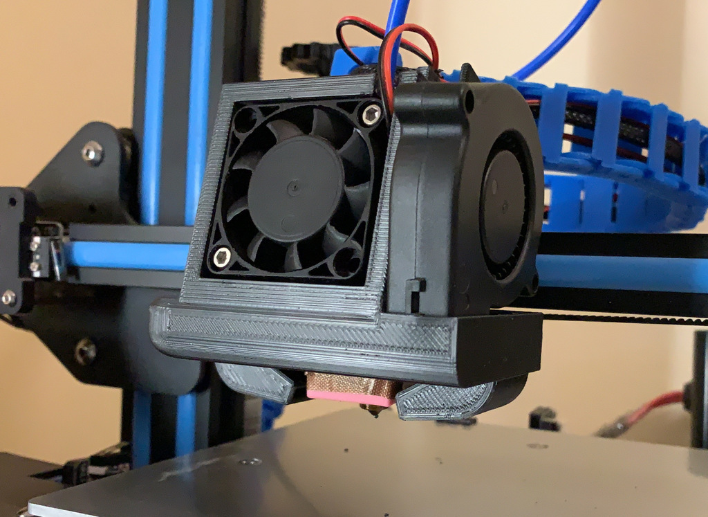 Free STL file Satsana Ender 3 5015 Fan Duct Remix 🧞‍♂️ ・3D printing ...