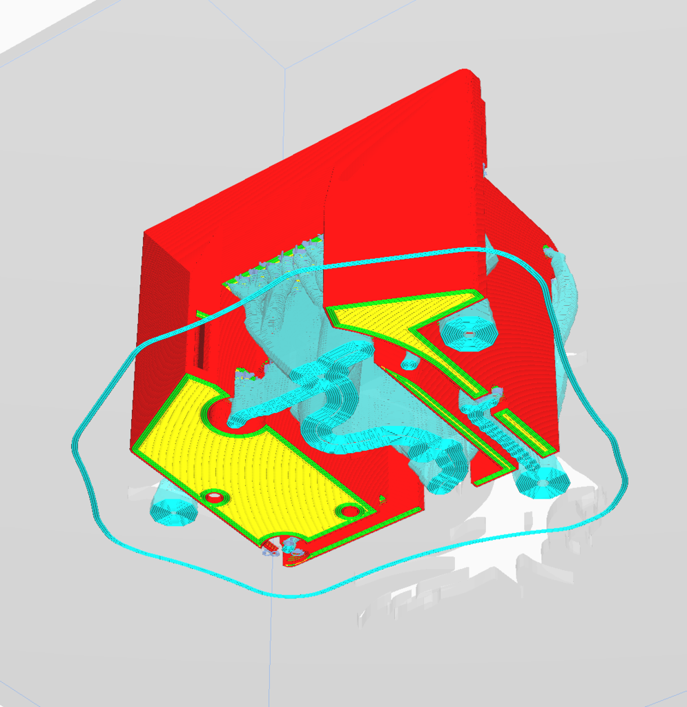 Бесплатный STL файл AYF CR-10 Обтекатель вентилятора 5015/4010 🧞‍♂️・3D ...