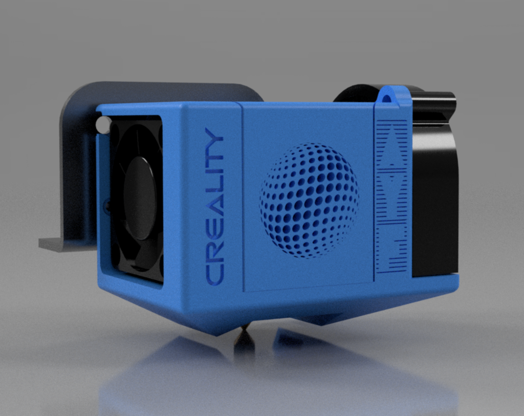 Бесплатный STL файл AYF CR-10 Обтекатель вентилятора 5015/4010 🧞‍♂️・3D ...