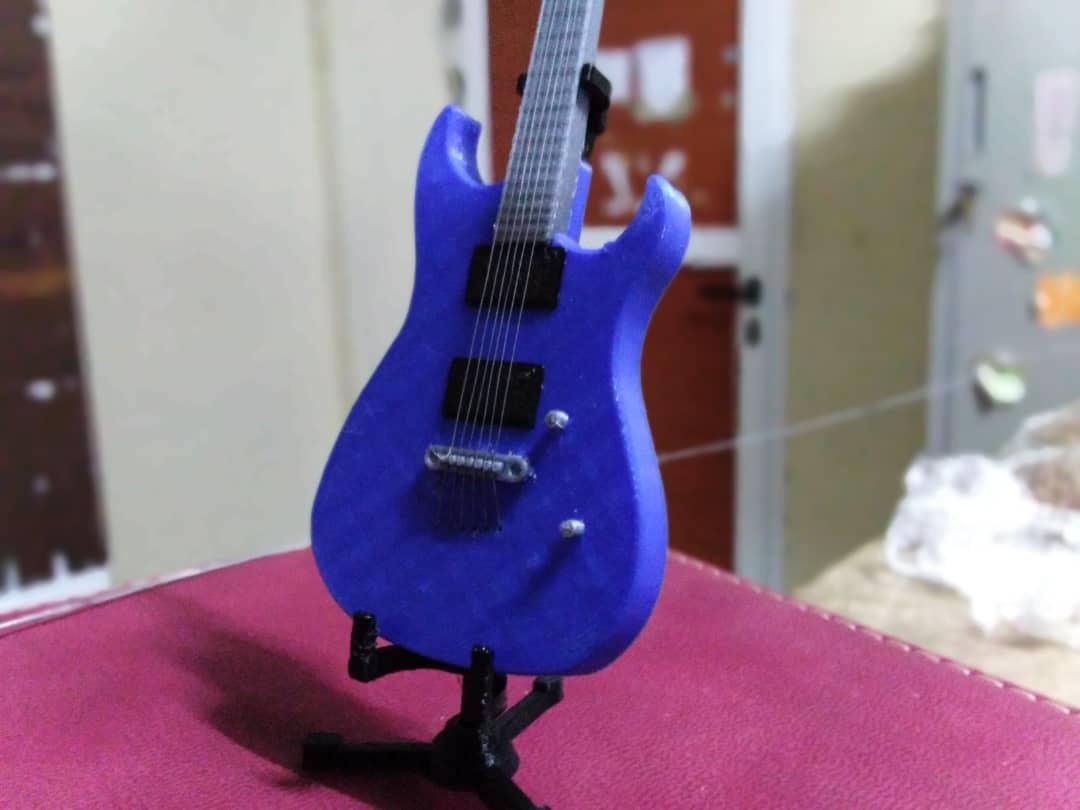 STL file guitar 🎸 ・Model to download and 3D print・Cults