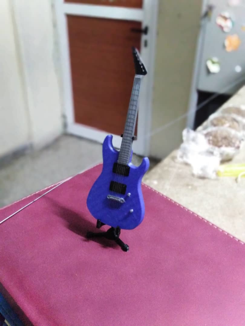 STL file guitar 🎸 ・Model to download and 3D print・Cults