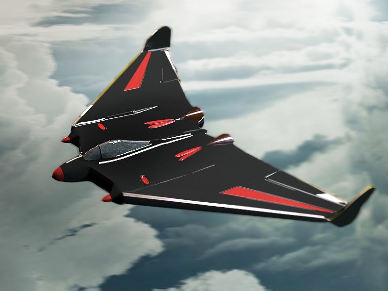 Free STL file Burnelli flying wing 1953 🪶 ・Design to download and 3D ...