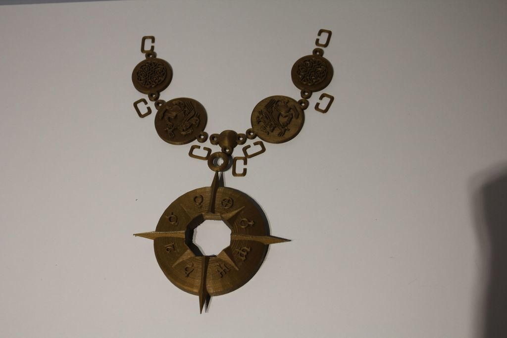🧙 Magical Amulet for a Wizard or Mage・Free STL File for ・Cults