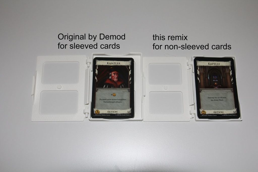 🃏 Dominion Card Cases for non-sleeved cards, stroage and gameplay・Free ...