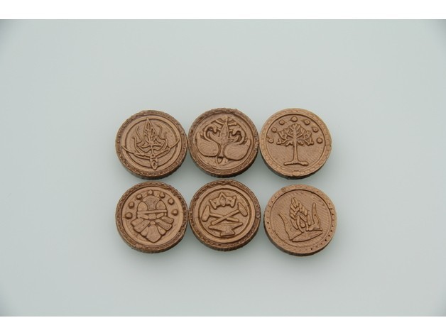 🪙 Coins of Middle-Earth・Free STL File for ・Cults