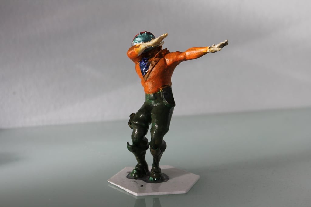 3D printing Fortnite Rusty Raider Dab・Cults