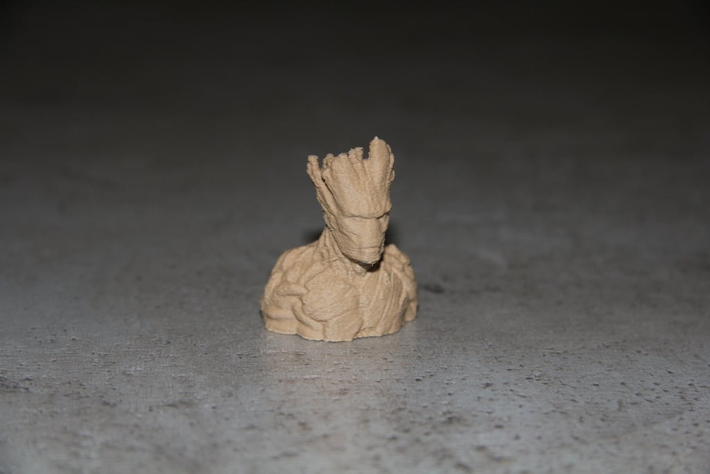 3D printing Groot Bust Sculpture・Cults