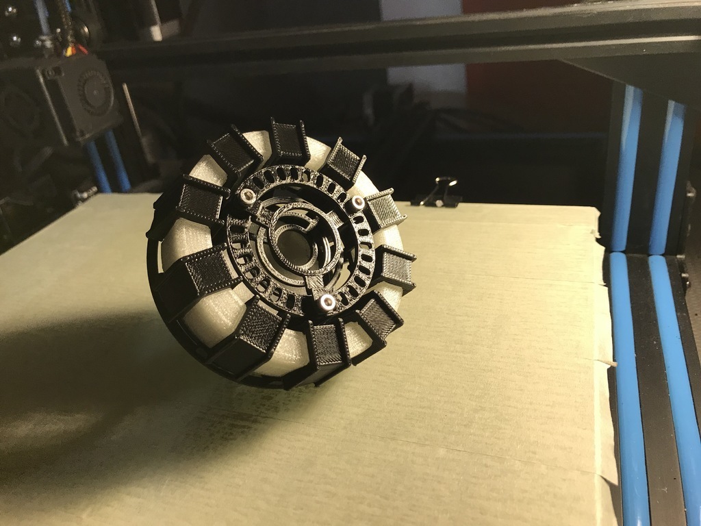 Free STL file Iron Man Arc Reactor 👨 ・Template to download and 3D print ...