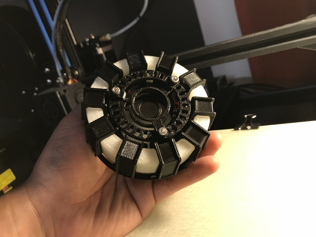 Free STL file Iron Man Arc Reactor 👨 ・Template to download and 3D print ...