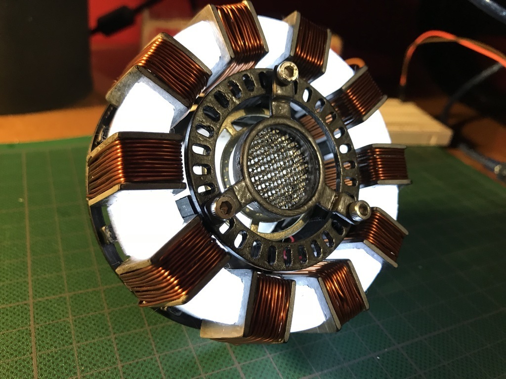 Free STL file Iron Man Arc Reactor 👨 ・Template to download and 3D print ...