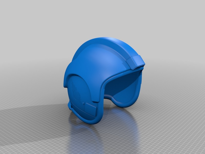 STL-Datei X-Wing-Helm kostenlos 🎭 ・3D-Druck-Modell zum herunterladen・Cults