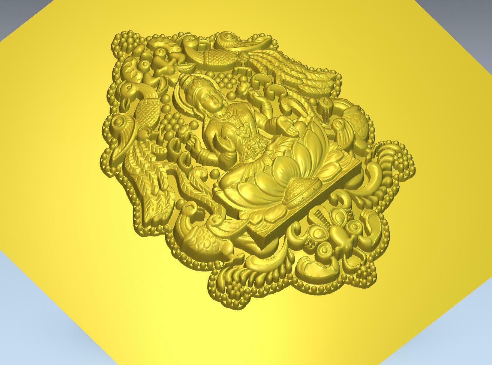 STL file LAXMI COIN 🪙 ・3D printer design to download・Cults