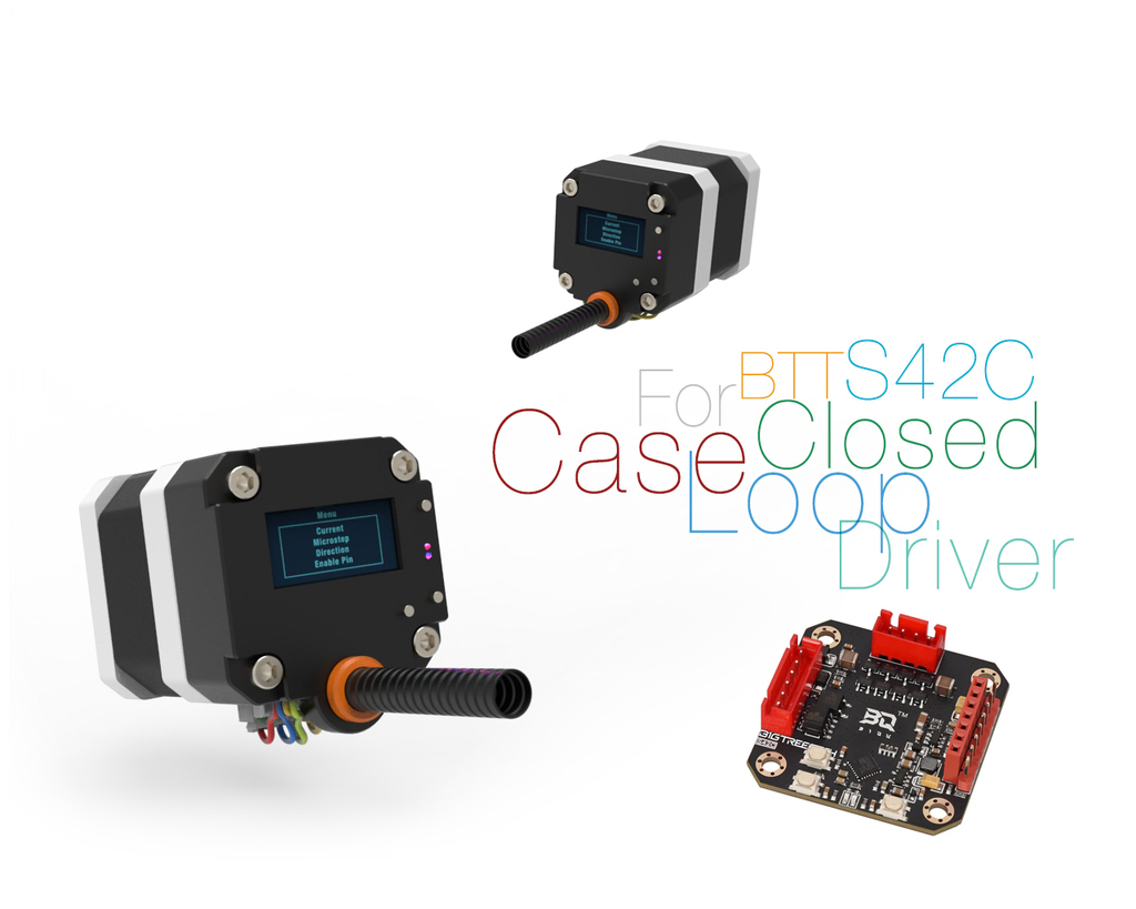 Free 3D file Case for BTT Closed Loop Driver S42C 🧞‍♂️ ・3D printer design to download・Cults