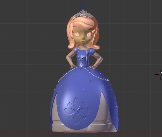👸 Princess Sofia・ STL File for ・Cults
