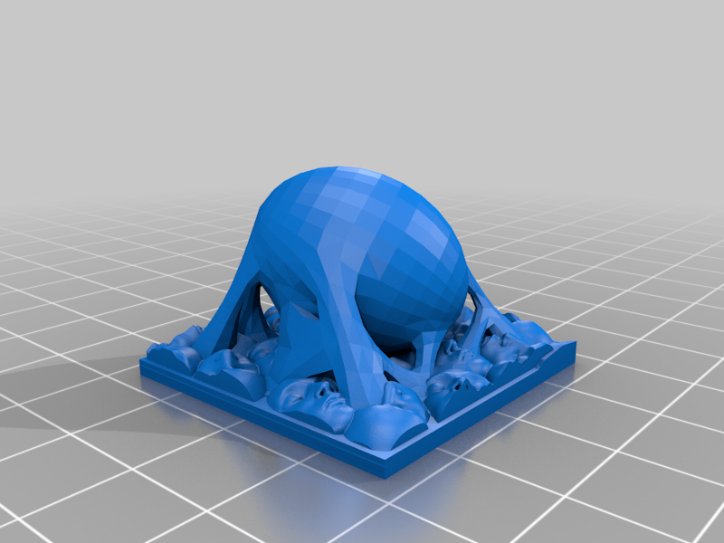 🎲 Kingdom Death Spidicules Terrain Pack enchanced・Free STL File for ・Cults