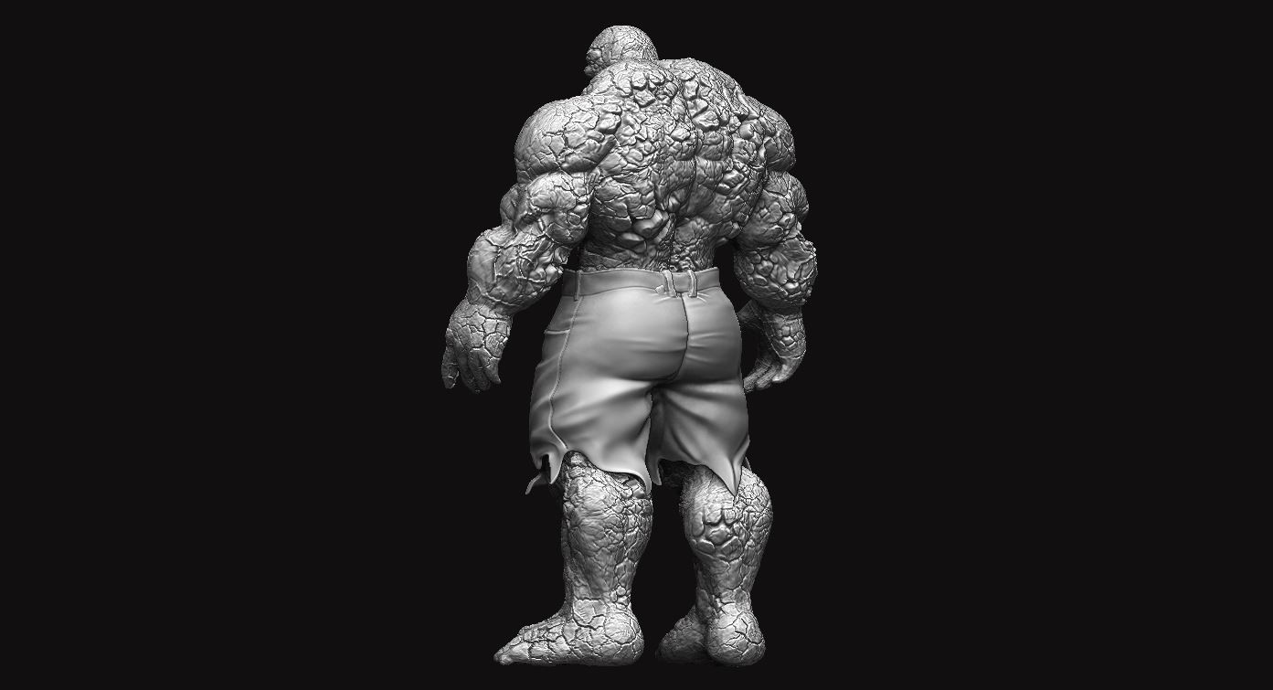 STL file The Thing - Fantastic Four - Marvel 🦸 ・3D printing idea to ...
