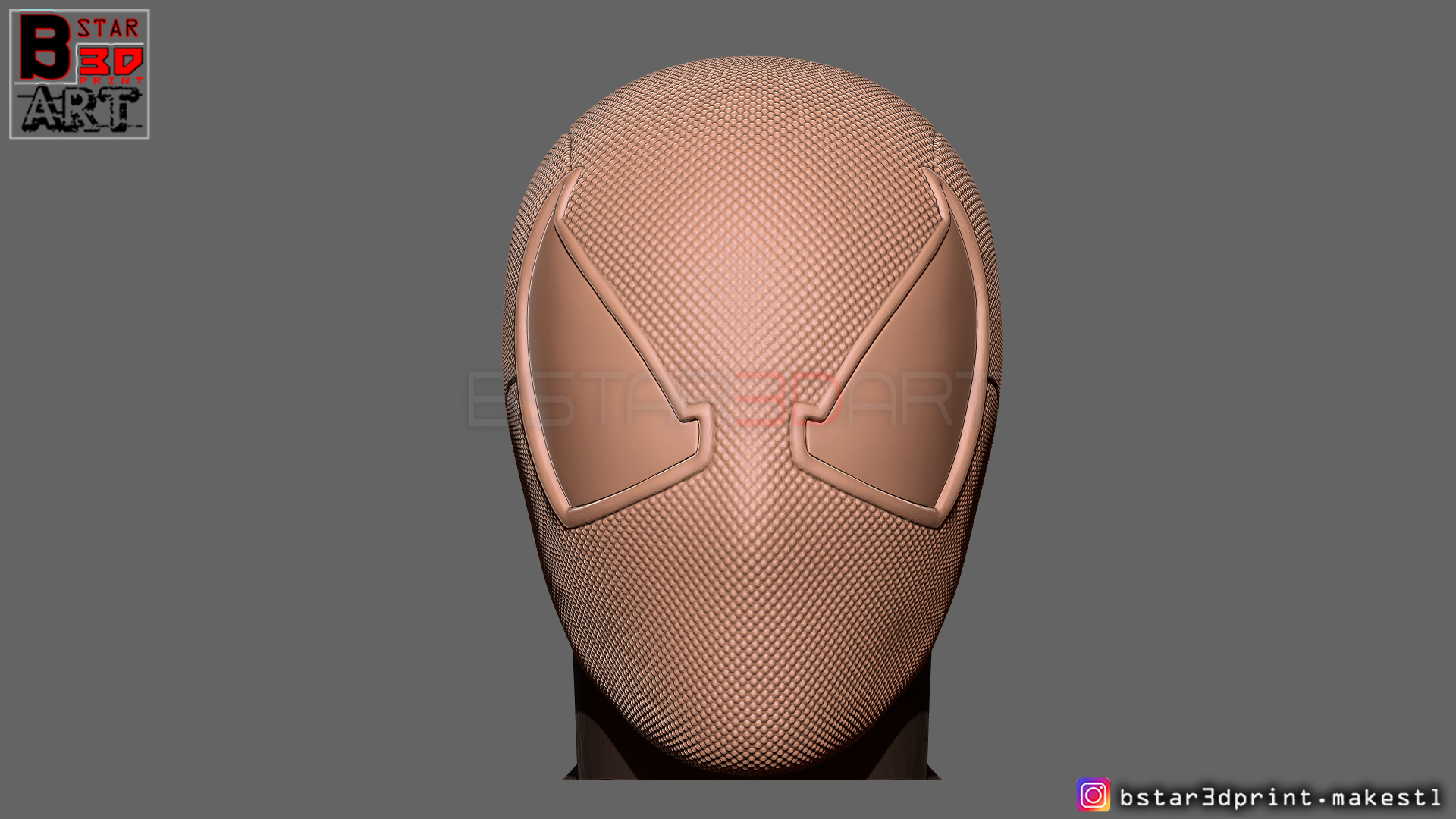 STL file Scarlet Spider mask -Spider man Helmet - Marvel comics 🕷️ ・3D ...