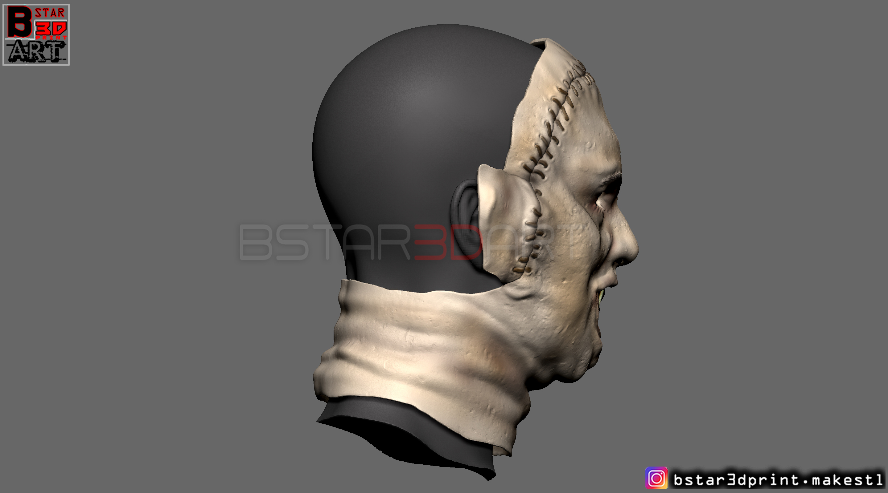 STL file LEATHERFACE 1974 KILLING MASK - THE TEXAS CHAINSAW MASSACRE ...