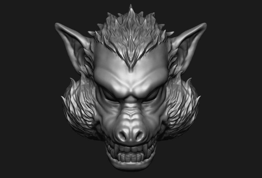 STL file Kong Head - Oozaru - Dragon ball Z 🐉 (OBJ)・3D print object to ...