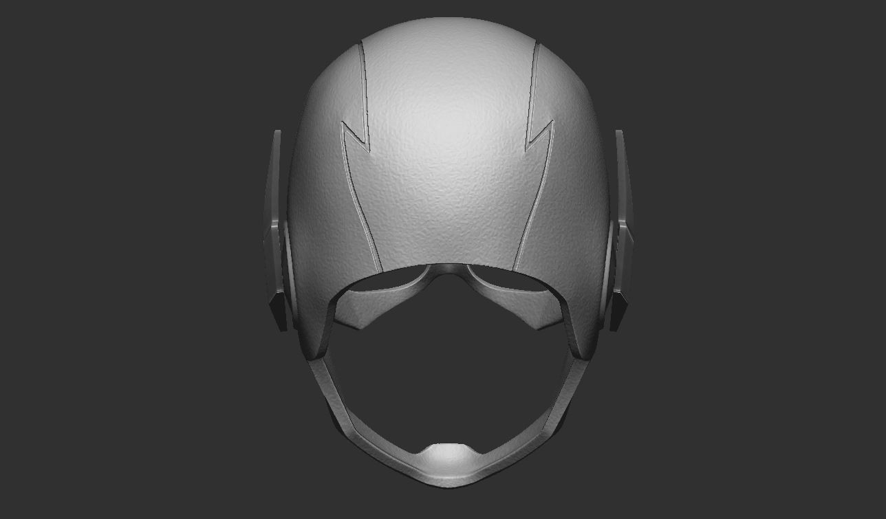STL file Flash Helmet - Justice League 🪖・3D print design to download・Cults