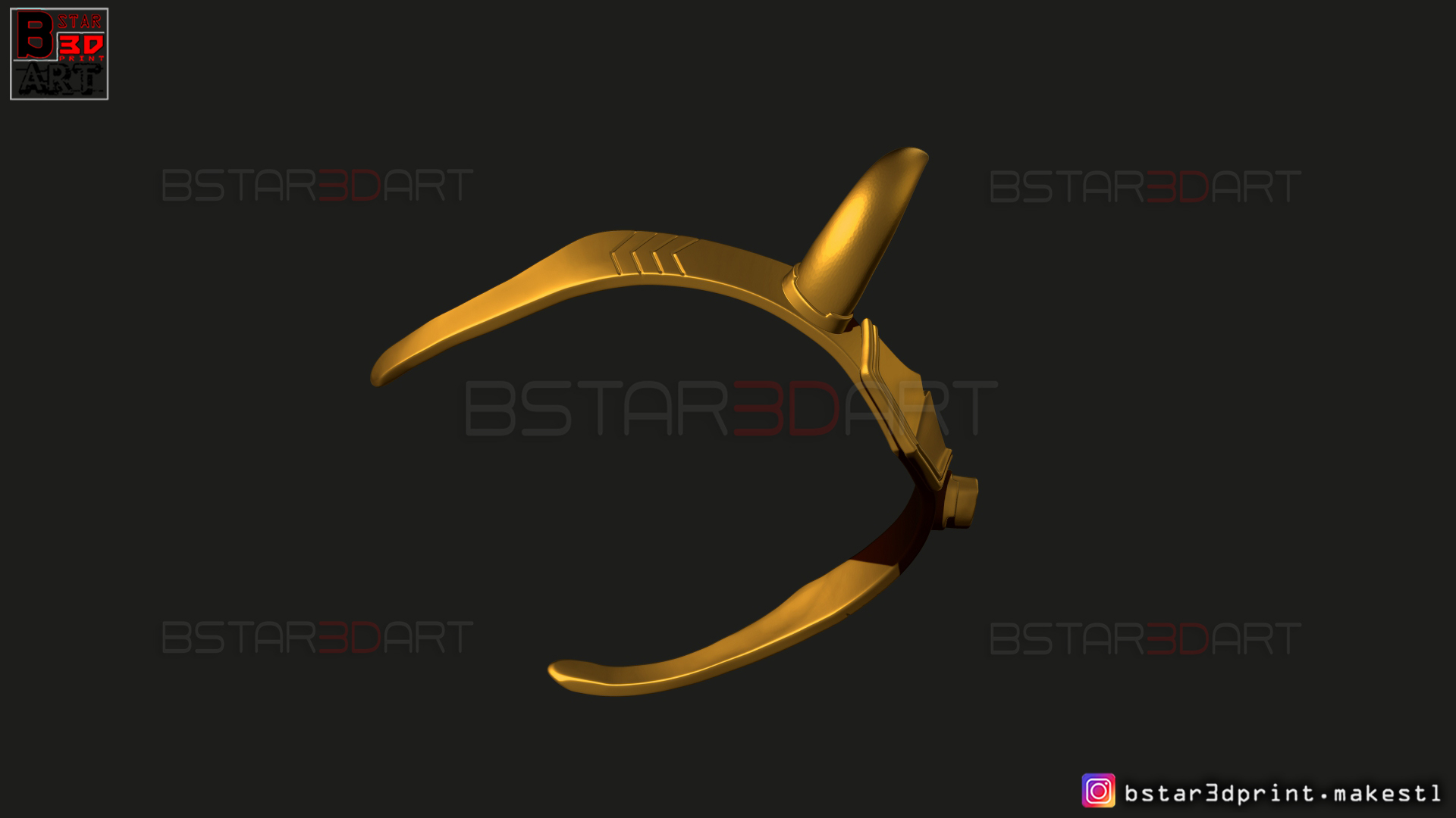 STL file Lady Loki Crown - Variant - Sylvie Laufeydottir - High Quality ...