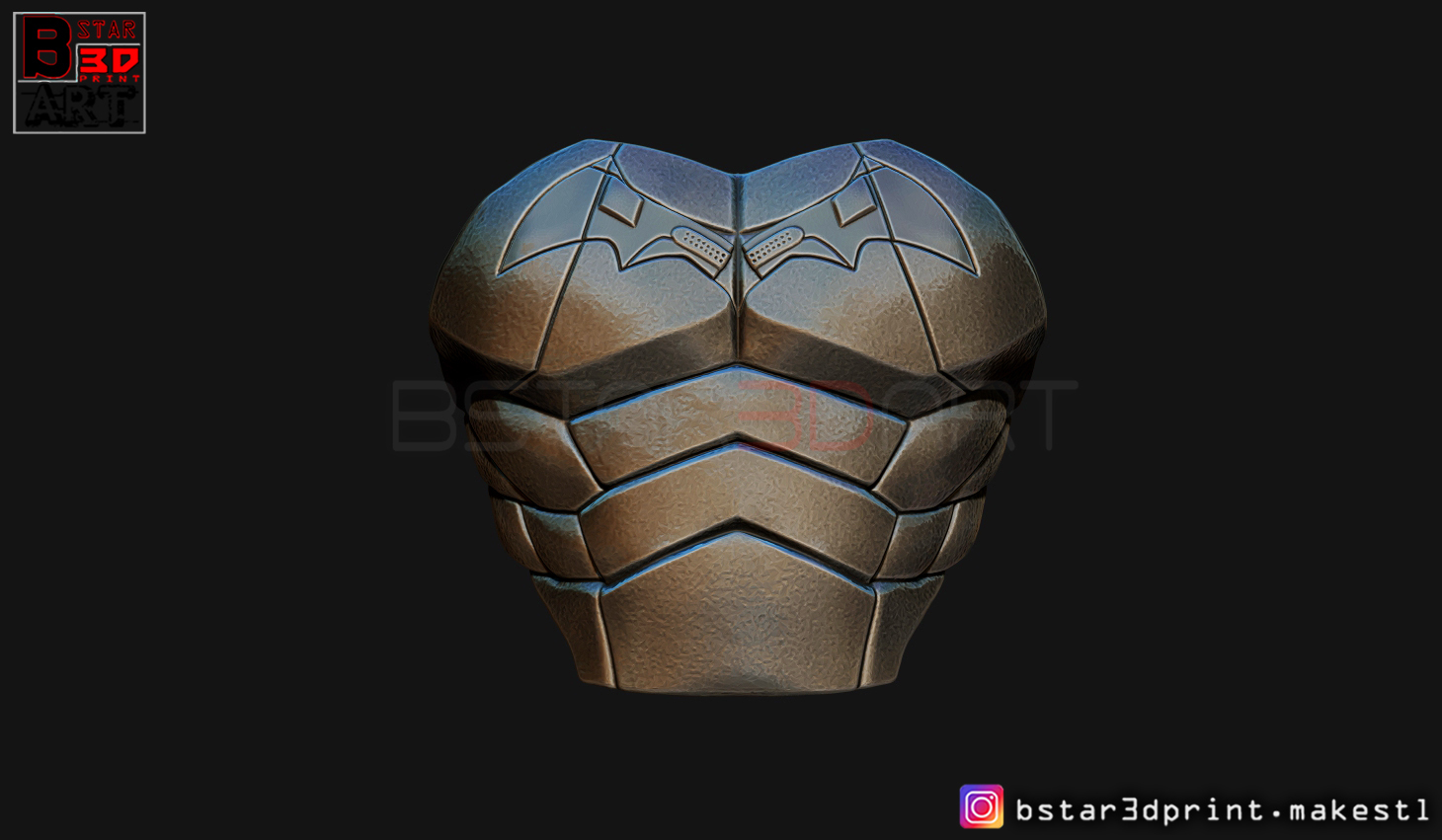 👫 Batman Chest Armor - Batman 2021 - Robert Pattinson・ STL File for ・Cults