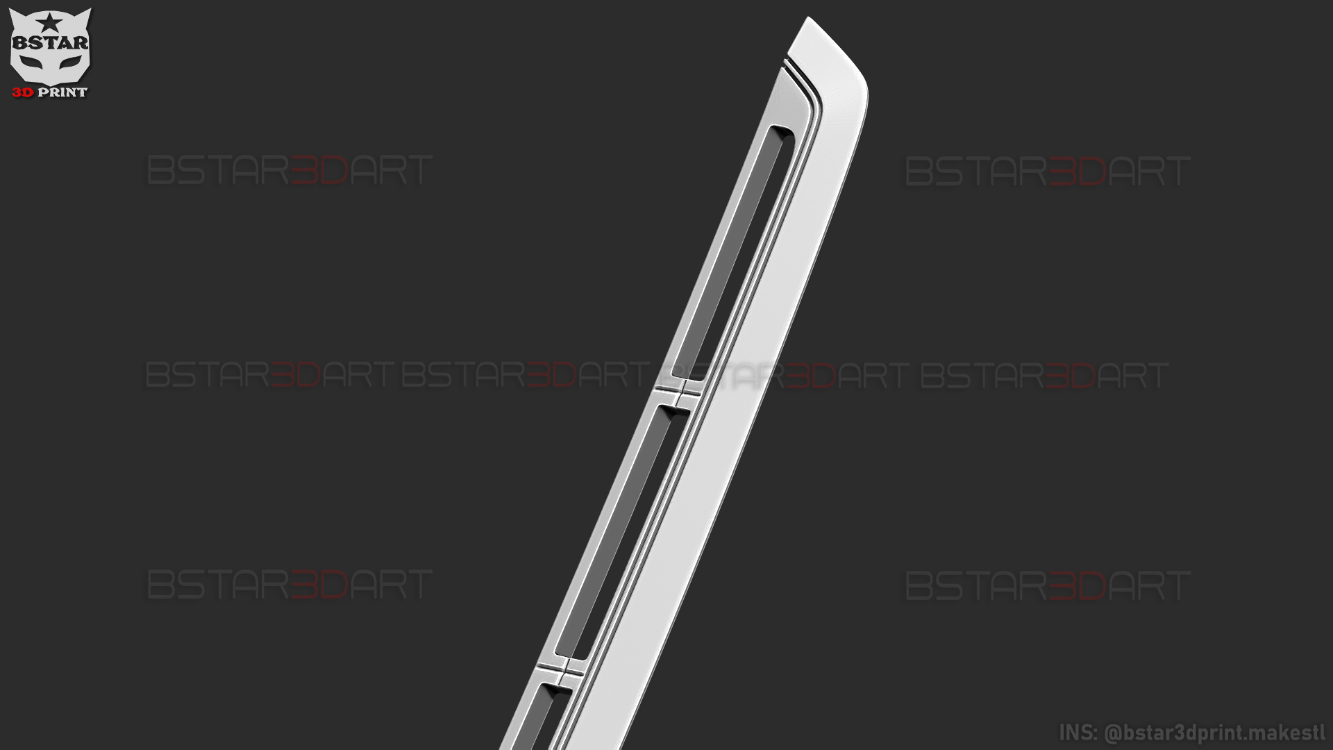 STL file Hawkeye Katana Sword - Clint Barton Weapon - High Quality ...