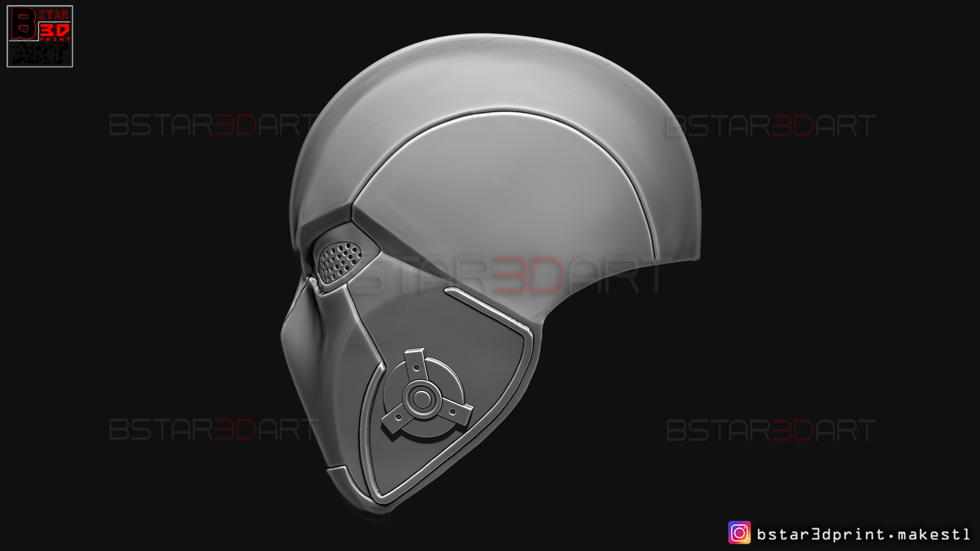 STL file Red Hood Mask - TITANS season 3 - DC comics Cosplay 3D print ...