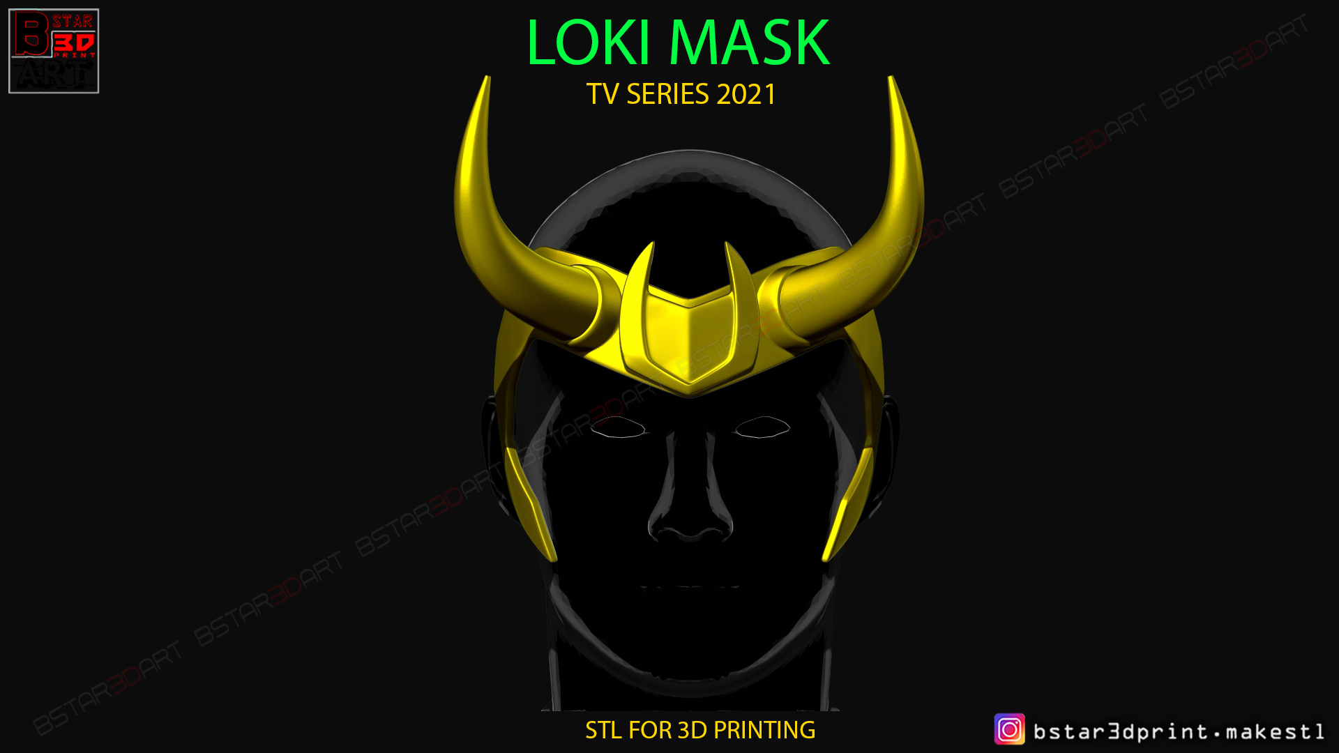 STL file Loki Crown - Loki Mask - TV series 2021 3D print model 👑 ・3D ...