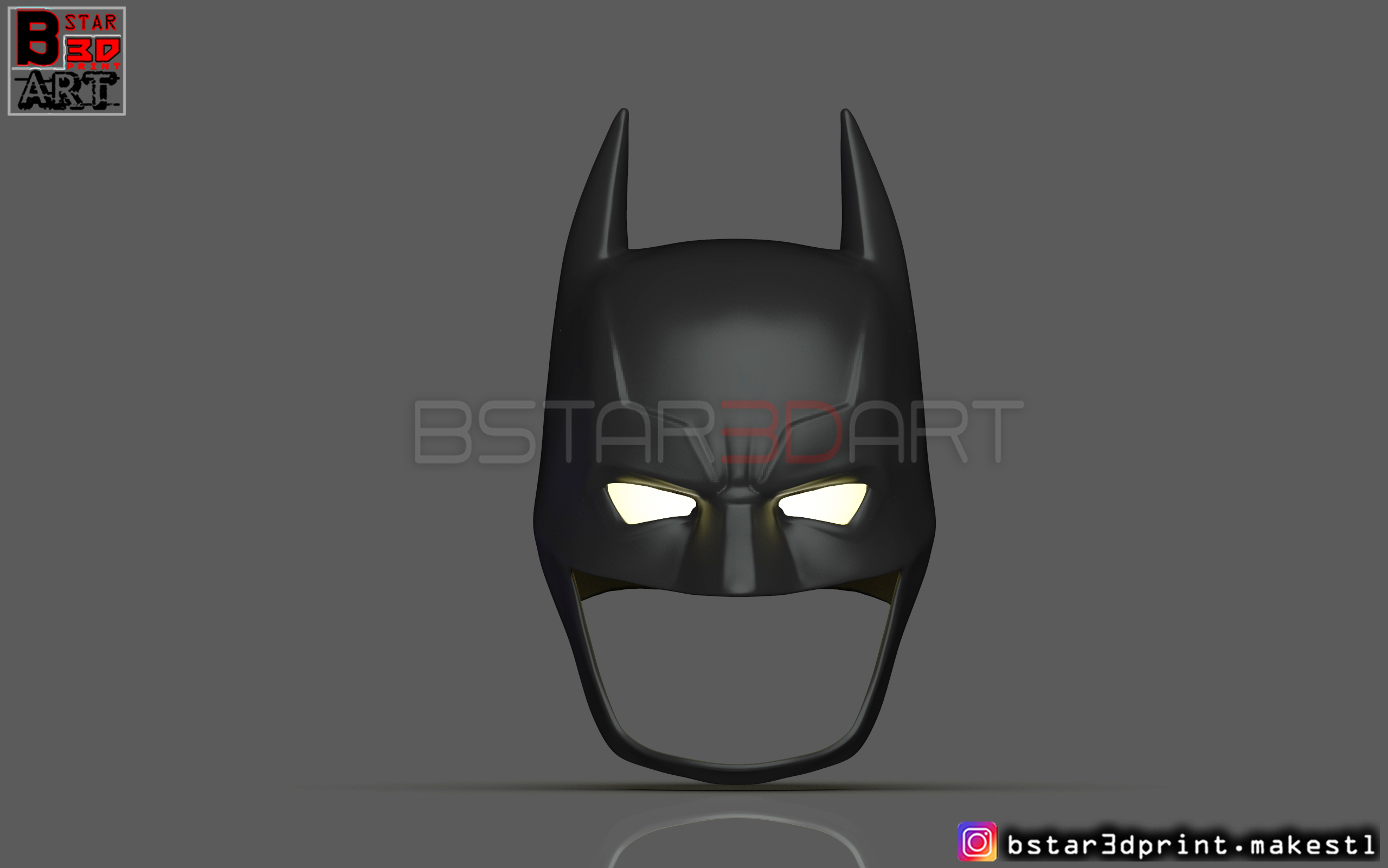 STL file Batman Helmet-The Batman 2021-Robert Pattinson-DC comic Fan ...