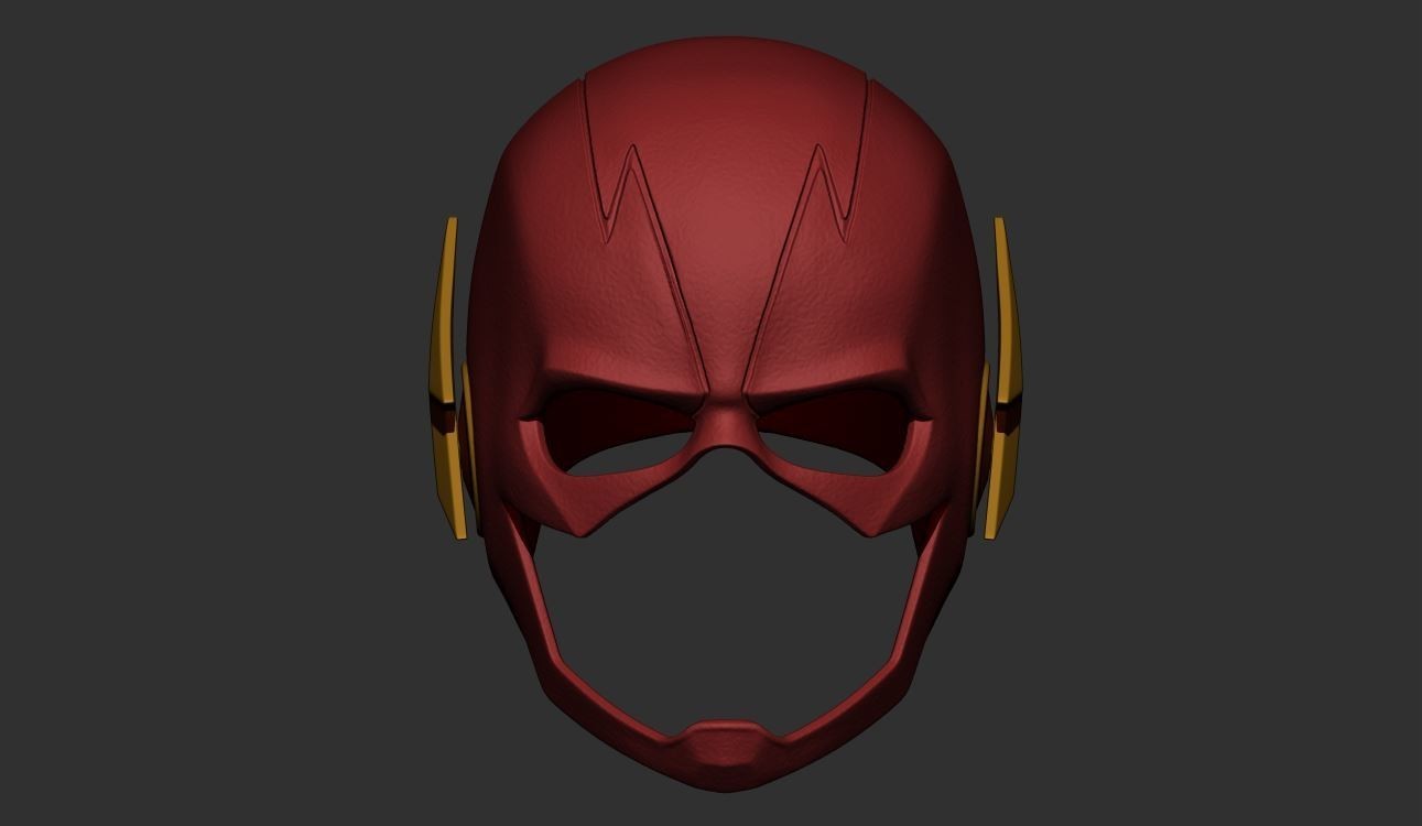 STL file Flash Helmet - Justice League 🪖・3D print design to download・Cults