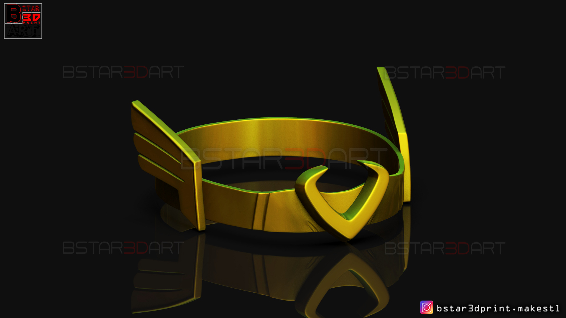 STL file KID Loki Crown - Loki TV series 2021 - Marvel Comics 👑 ・3D ...
