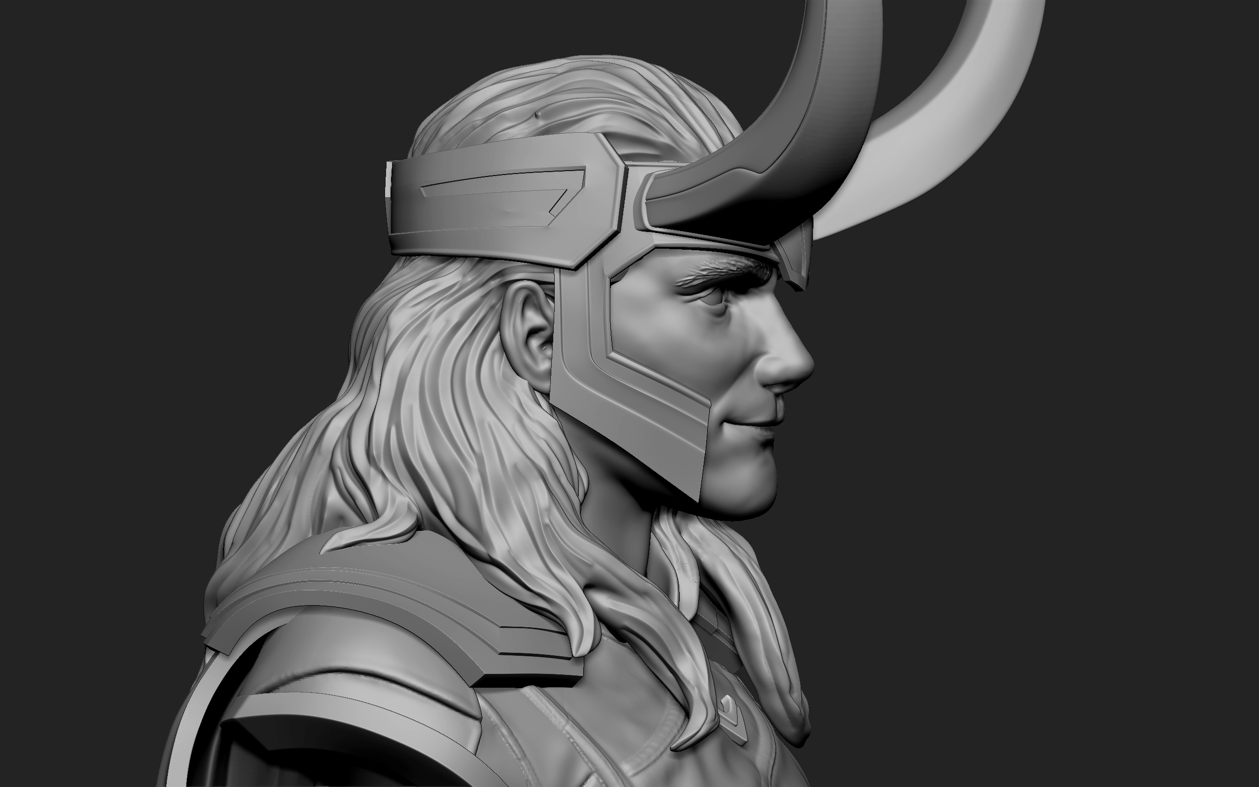 STL file LOKI Bust 2 Heads - Marvel - Avenger - Infinity war 3D print ...
