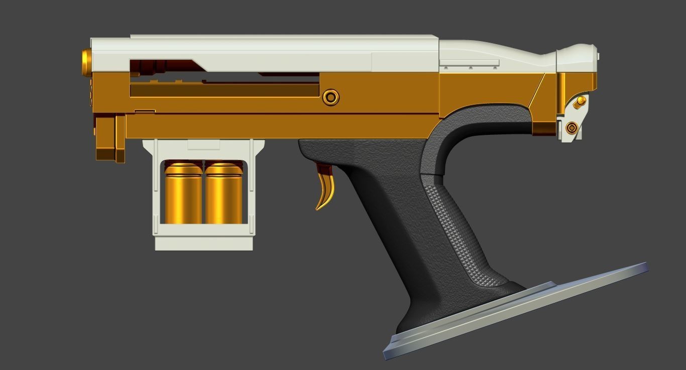 Fichier STL Pistolet LAST HOPE - Destiny 2 🤞・Modèle pour imprimante 3D ...