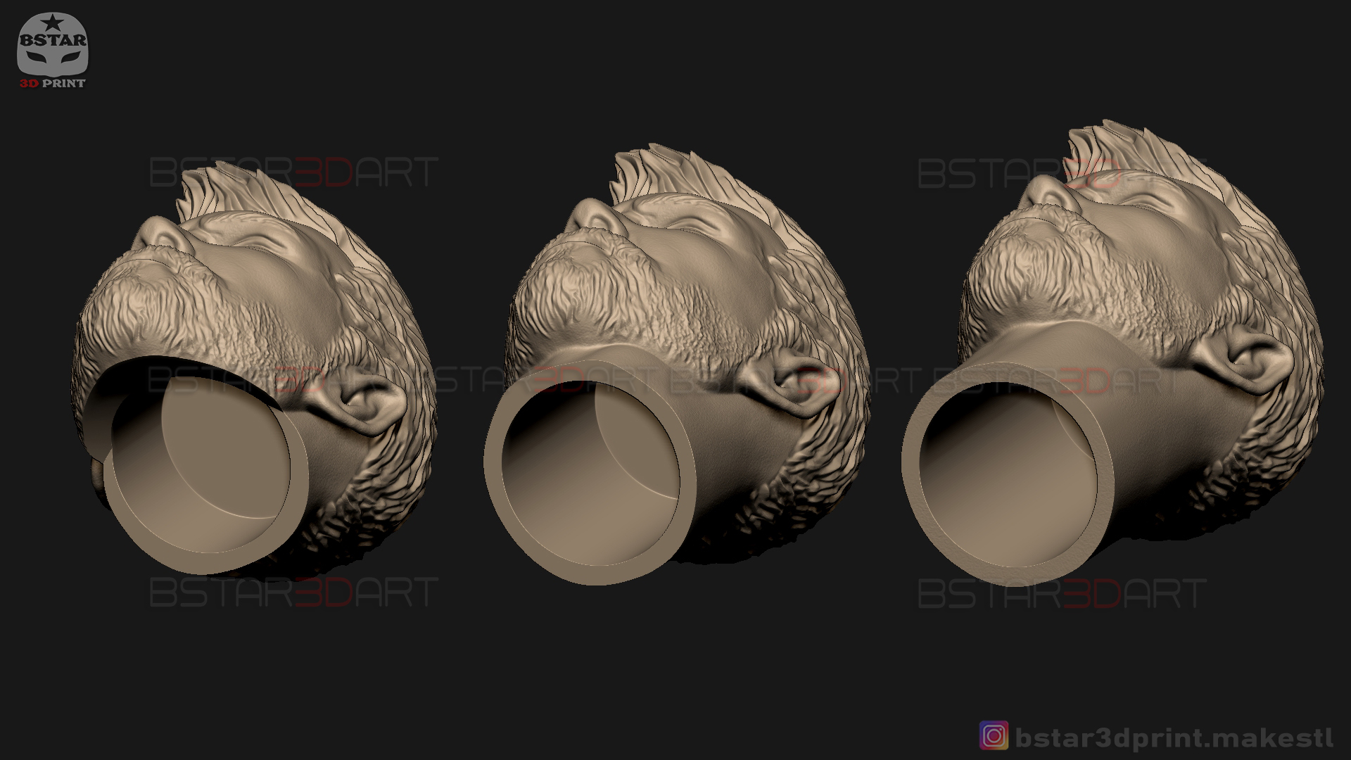 🦸 Thor Head - Chris Hemsworth - Avenger - Infinity War 3D print model ...