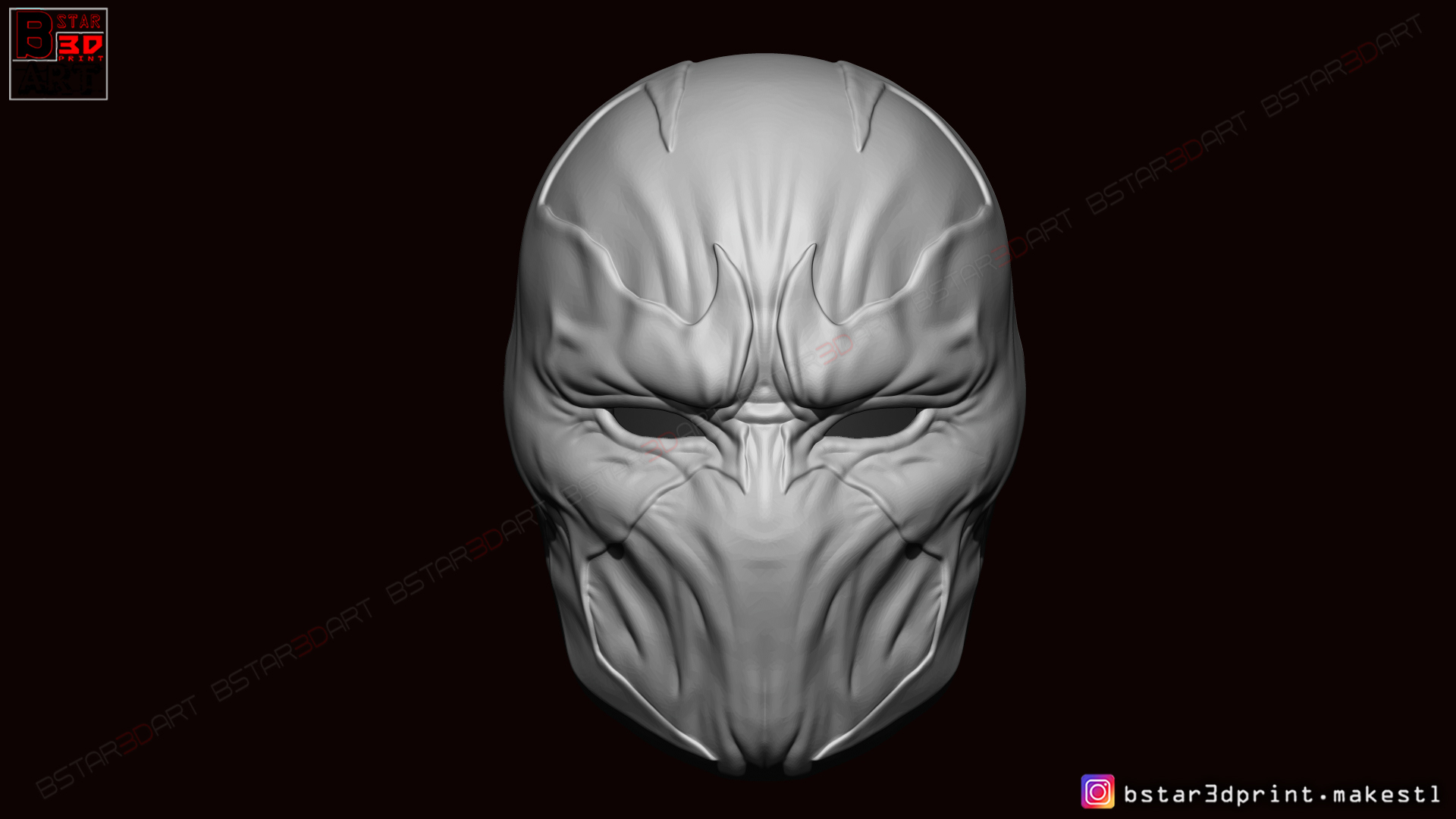 STL file Spawn Comic Mask 🦾 ・Model to download and 3D print・Cults