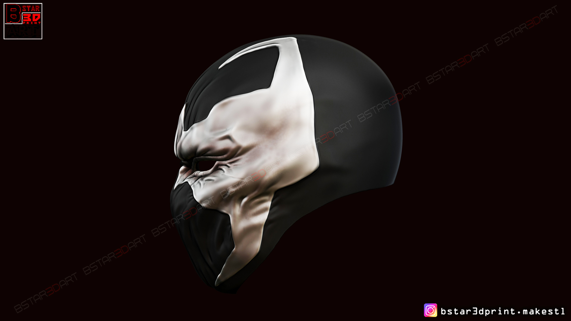 STL file Spawn Comic Mask 🦾 ・Model to download and 3D print・Cults