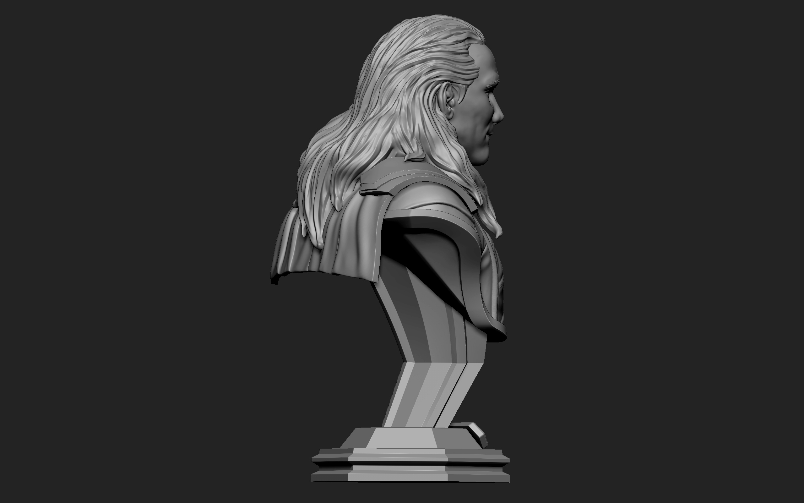 STL file LOKI Bust 2 Heads - Marvel - Avenger - Infinity war 3D print ...