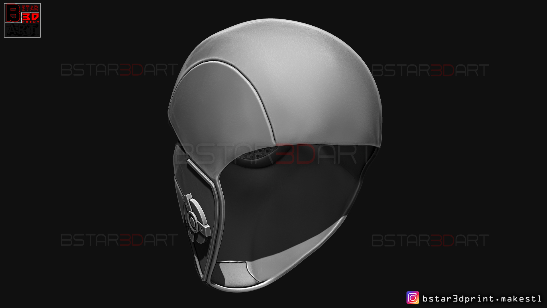 STL file Red Hood Mask - TITANS season 3 - DC comics Cosplay 3D print ...