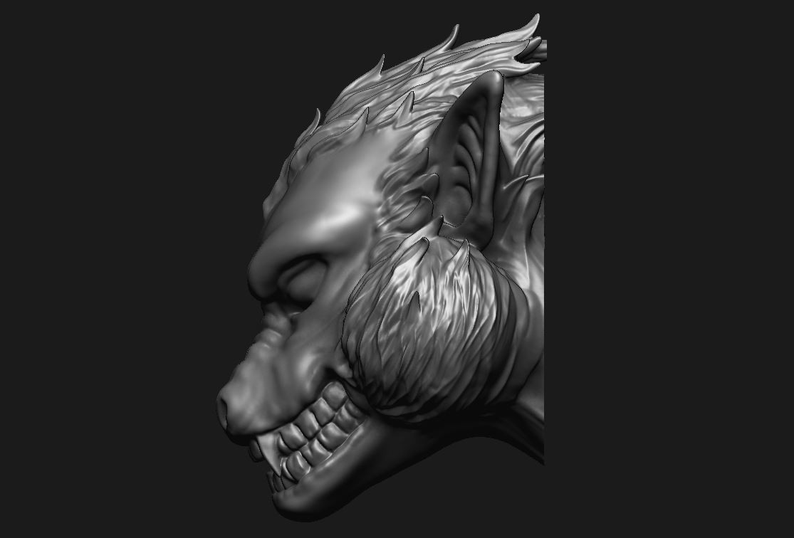 STL file Kong Head - Oozaru - Dragon ball Z 🐉 (OBJ)・3D print object to ...