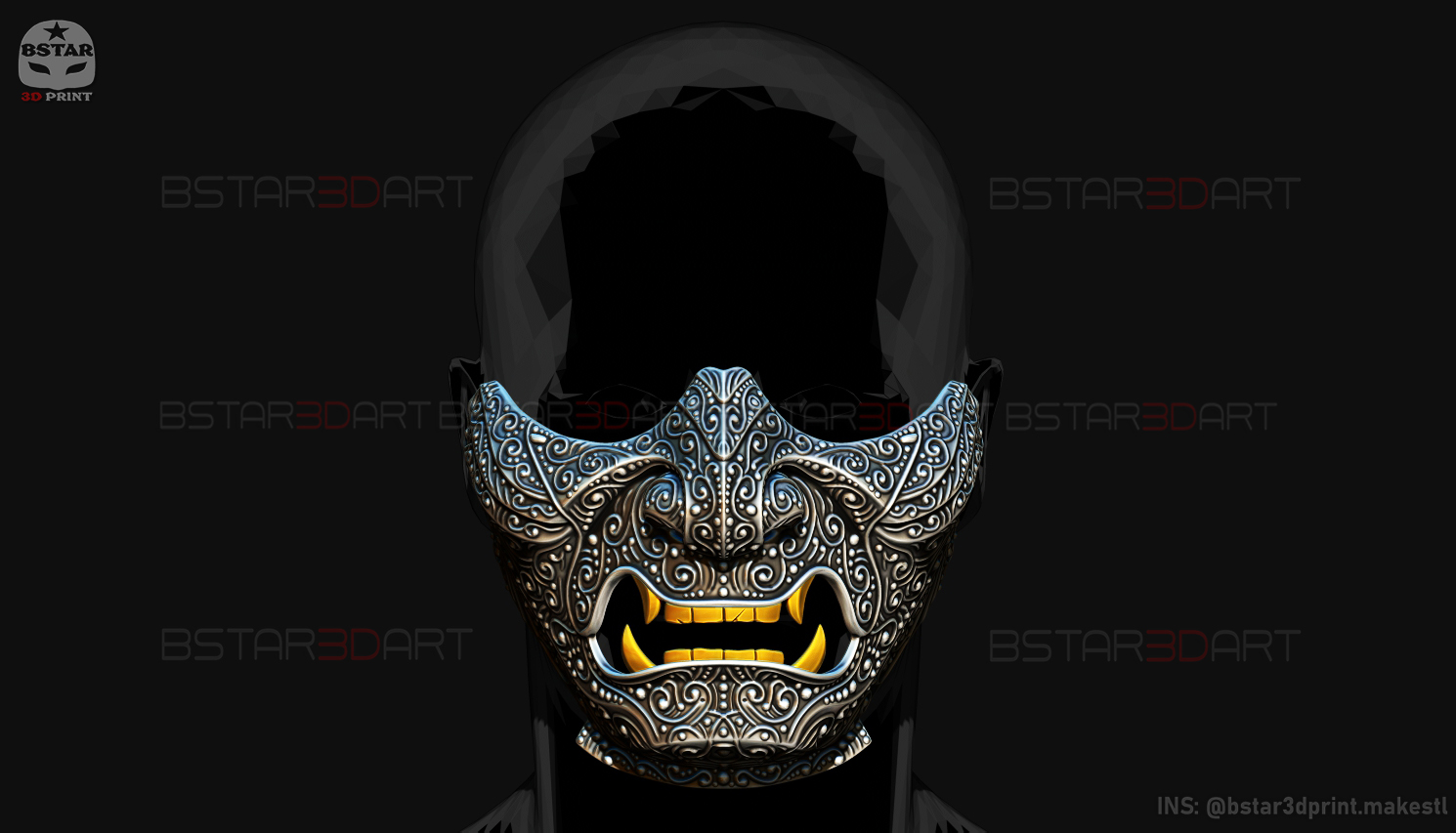 👻 Ghost Of Tsushima - Ghost Mask Carved - Samurai Cosplay Mask・Archivo ...