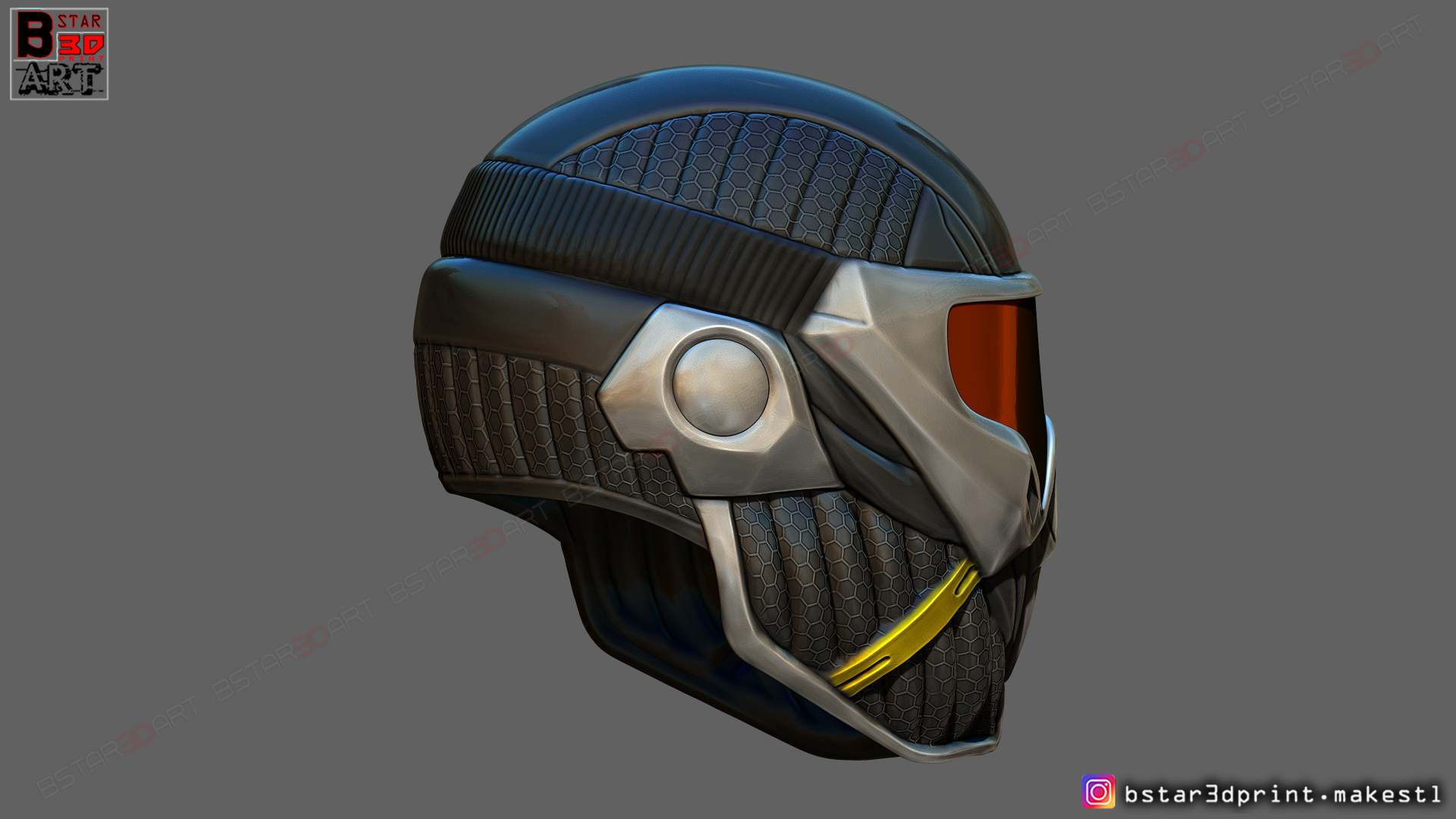 STL file CRYSIS Helmet 3D print model 🪖 ・3D printer design to download ...